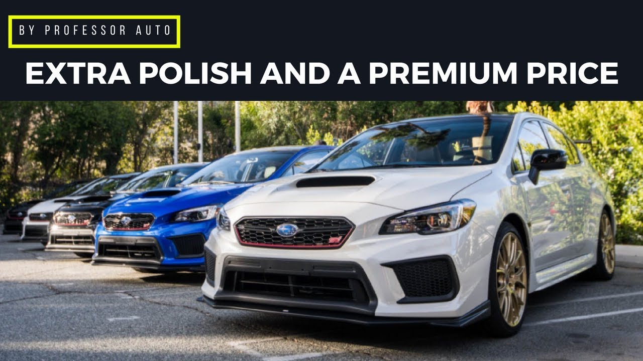 Premium 2018 Subaru WRX STI Type RA - YouTube