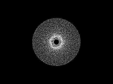 Barnes-Hut N-body simulation using CUDA - YouTube