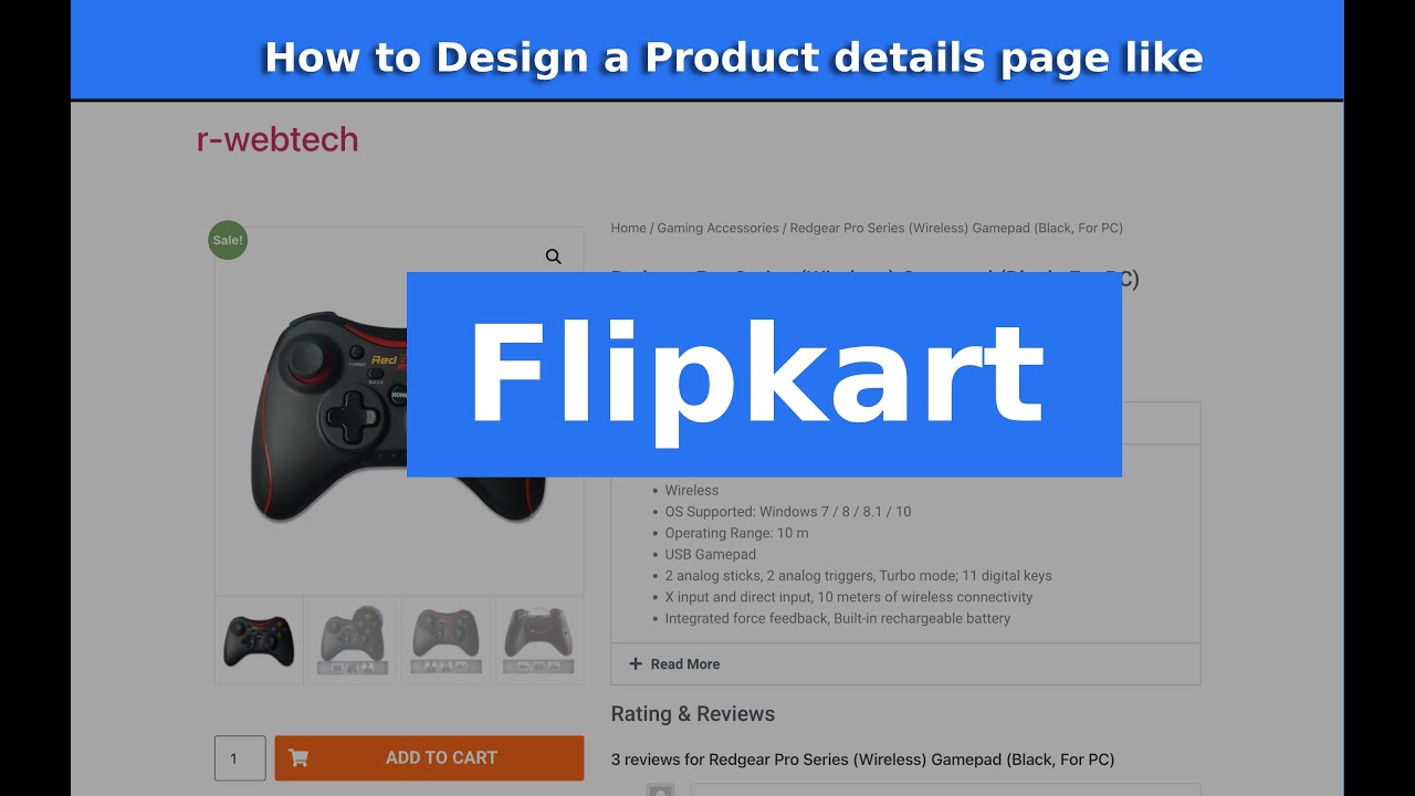 How to Make a Custom Product Details Page like Flipkart | Woocommerce ...