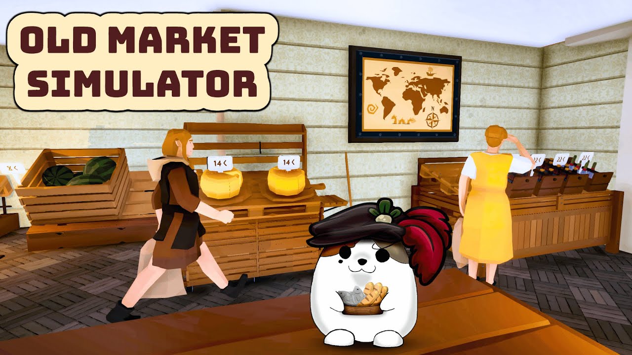 Old Market Simulator First look! | New Medieval Shop Simulator! - YouTube