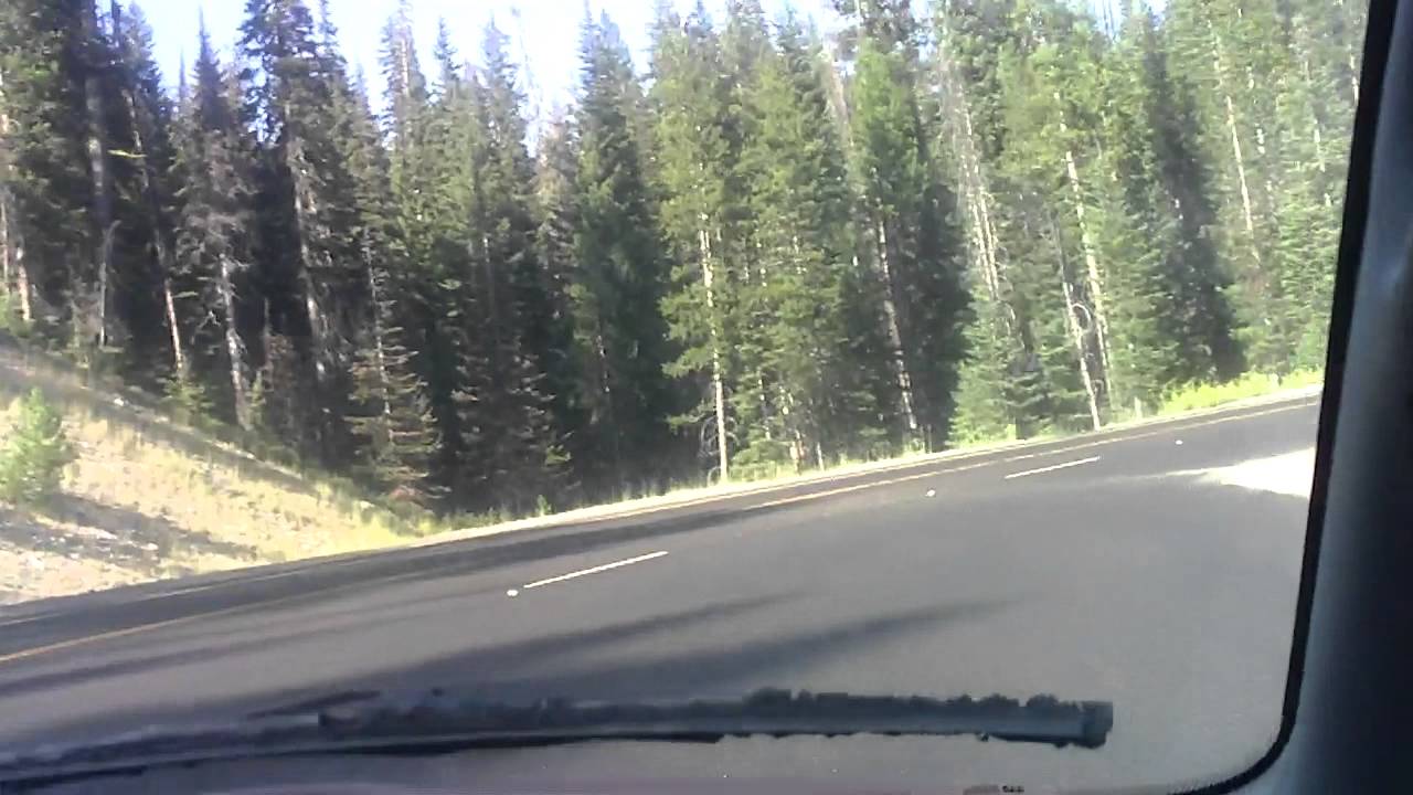 Up to Monida Pass Elev. 6870 ft. Idaho/Montana border. - YouTube