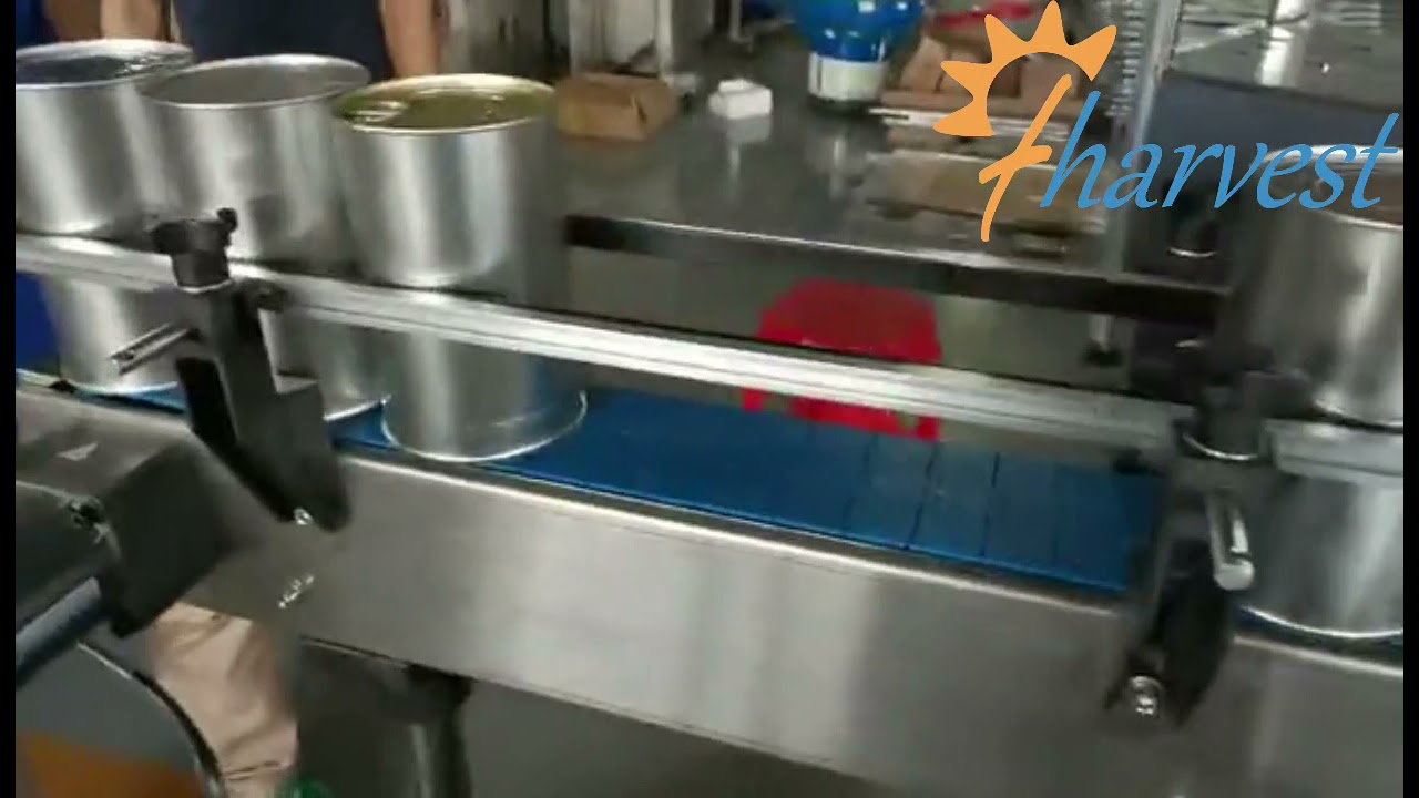 Plastic blikjes affakkelen sluitmachine, papieren buis blikjes flenzen ...