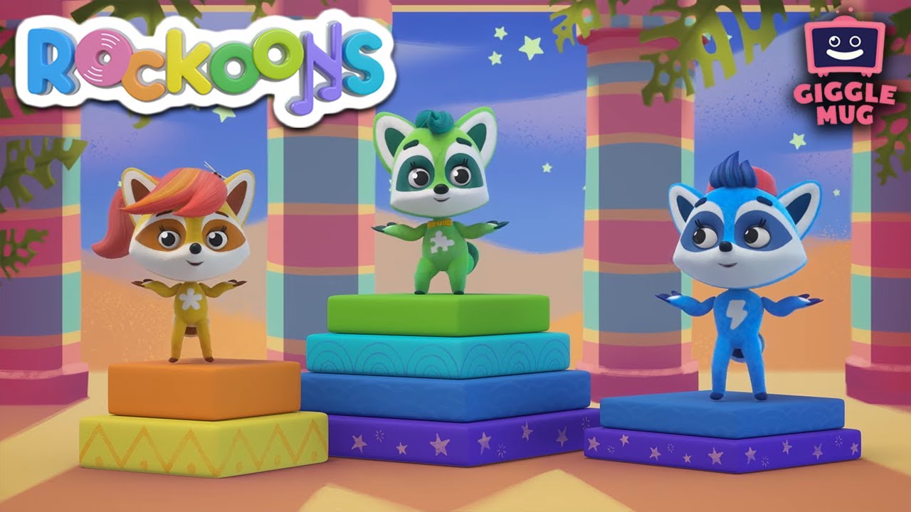 Stacking Toy - Rockoons (6-Minute Cartoon for Kids!) - YouTube
