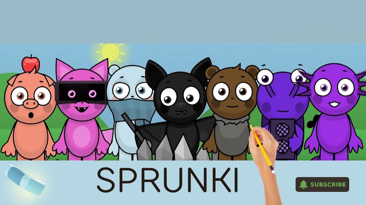 Drawing Sprunki But Abgenry Mod - YouTube