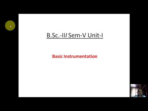 Generalized Instrumentation system, Block diagram and expalnation of ...