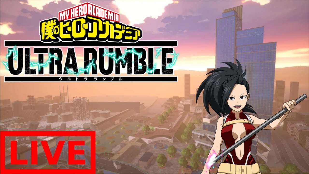 Momo customs Matches My Hero Ultra RUMBLE Live Stream Road to 2K Subs ...