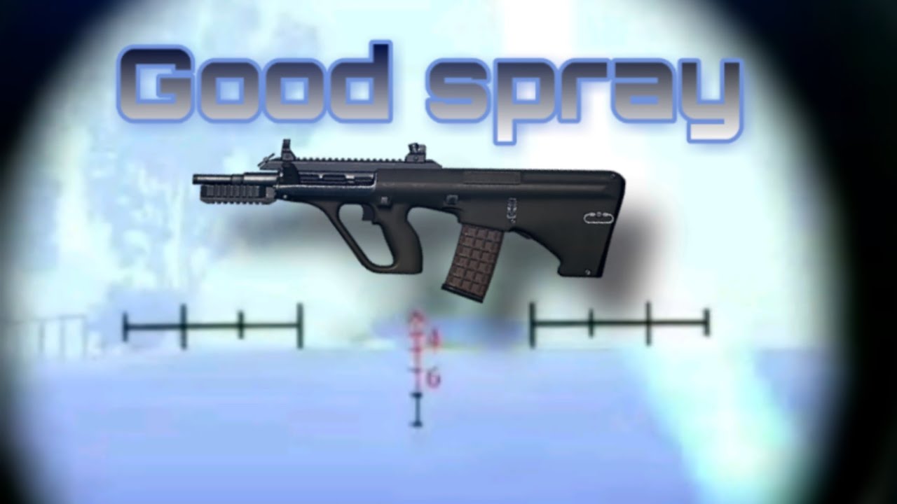AUG + 4x SCOPE NO RECOIL - YouTube