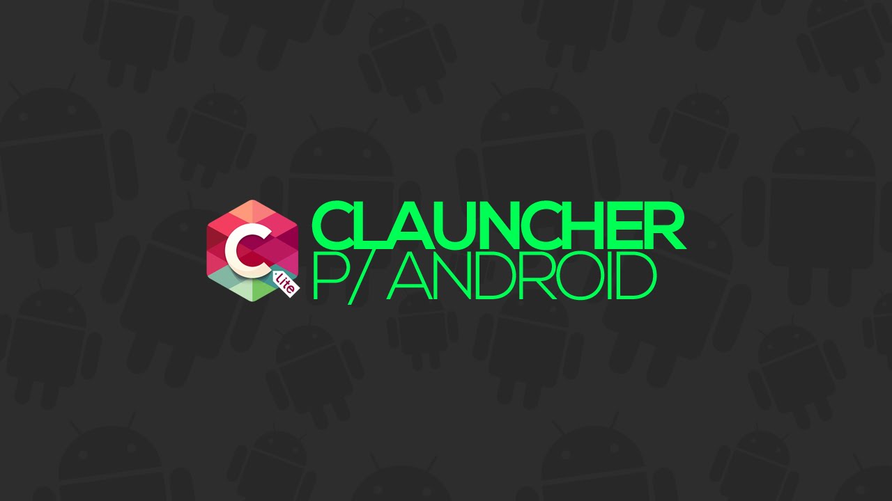 Launcher com visual CLEAN (limpo) e moderno para Android - CLauncher ...