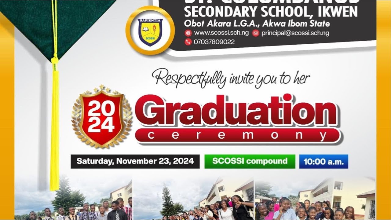 Celebration With The 2024 Graduands, past staff and feast of St ...