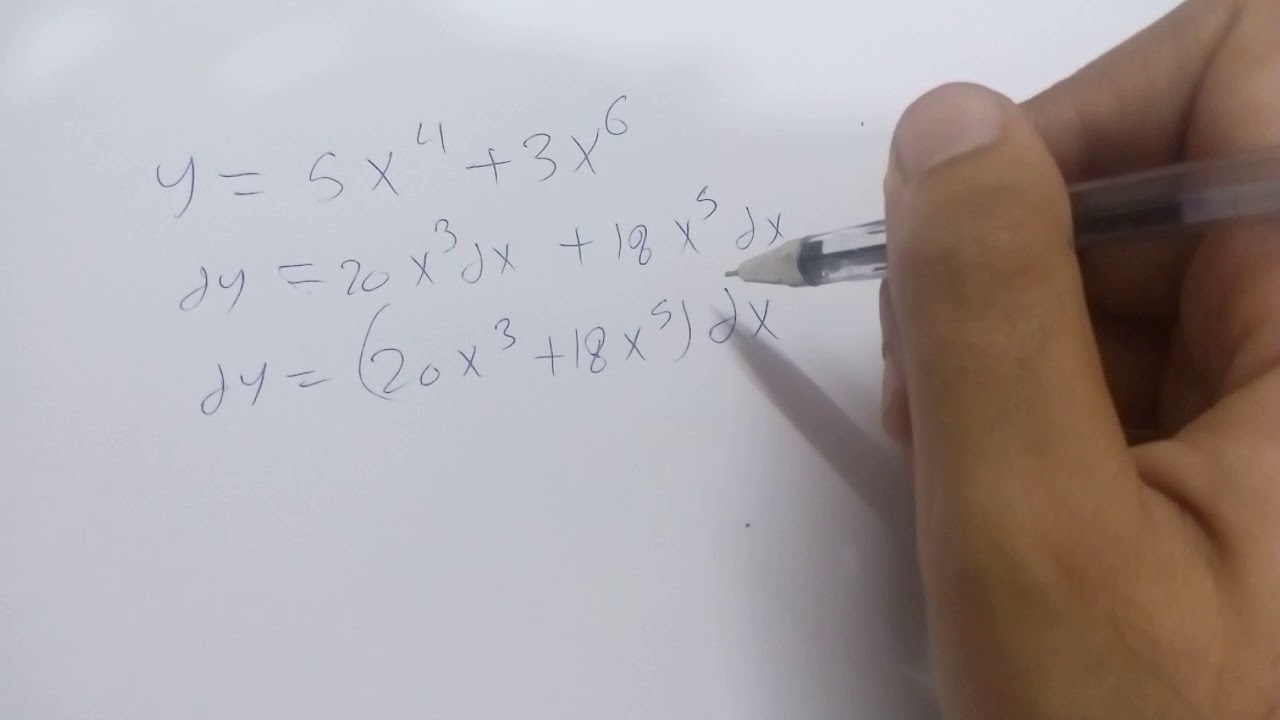 differential notation - YouTube