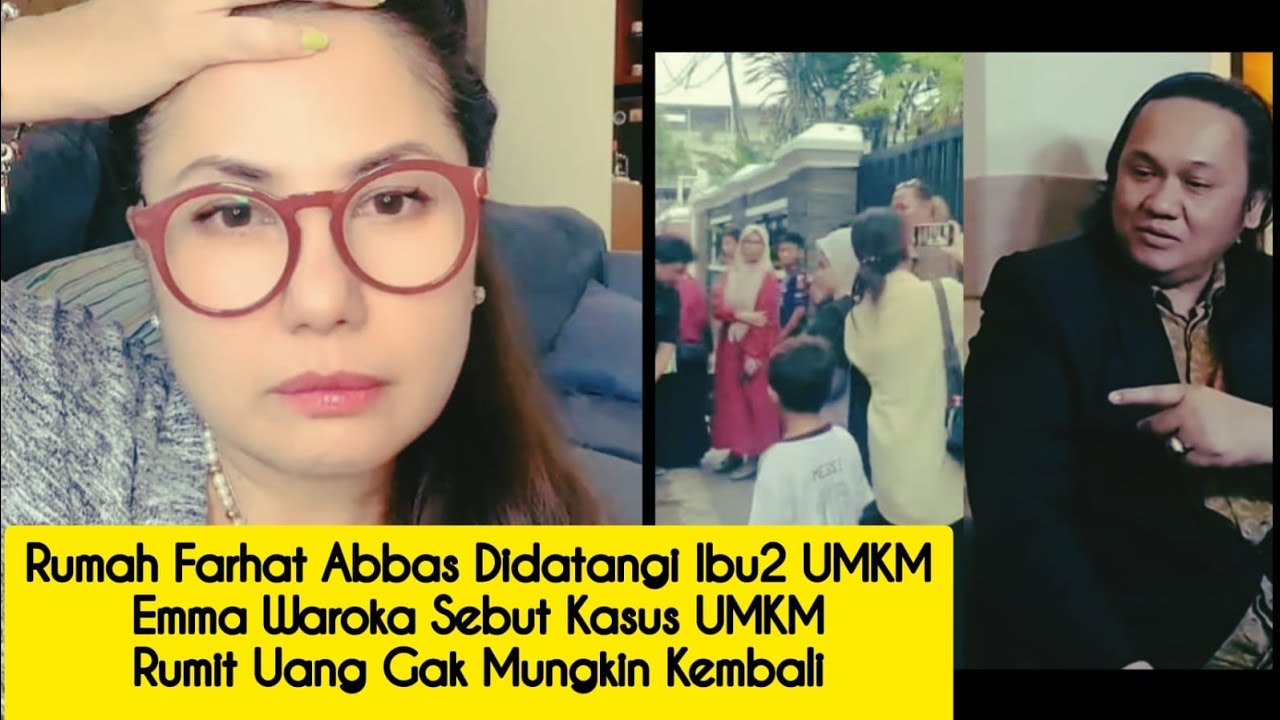 EMMA WAROKA KESAL | ASISTEN FARHAT ABBAS HALANGI IBU IBU YANG GRUDUK ...