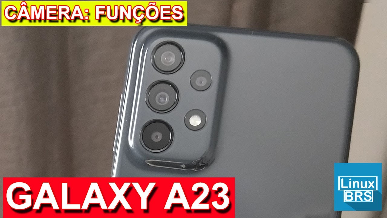 Samsung Galaxy A23 4G - câmera: funções - YouTube
