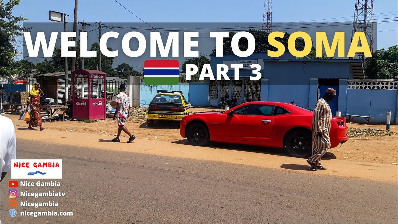 This is Soma a City in The Gambia Part 3 - YouTube