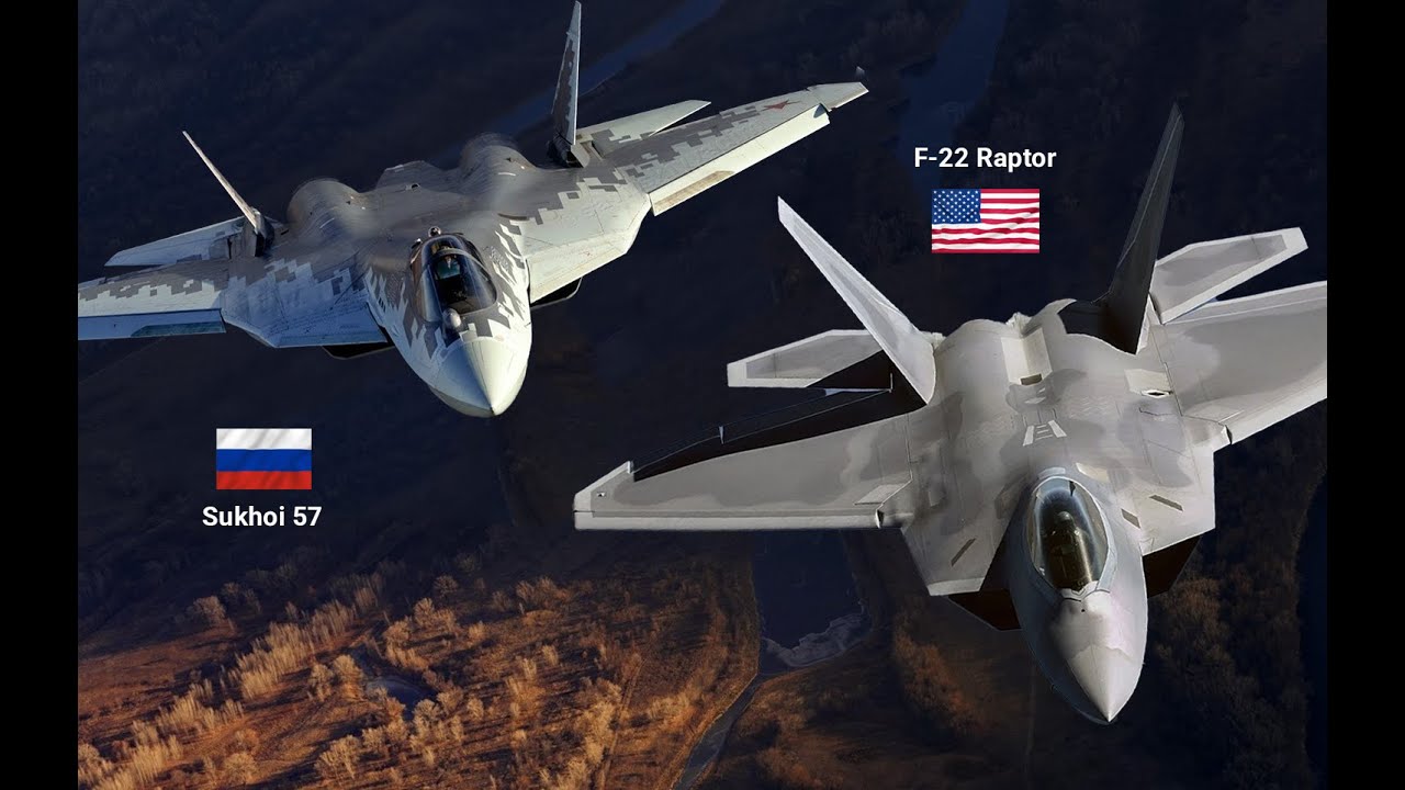 F-22 vs SU-57: The ULTIMATE 5th Gen Fighter Showdown - YouTube