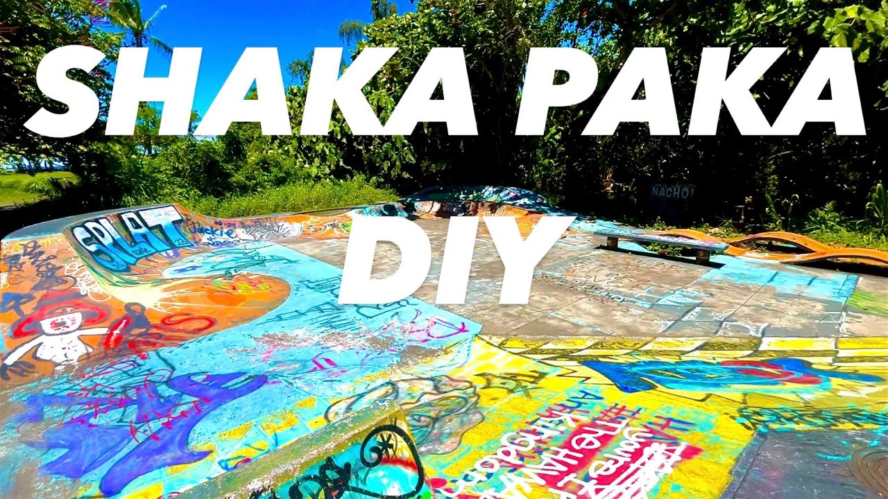Shaka paka diy skatepark - YouTube