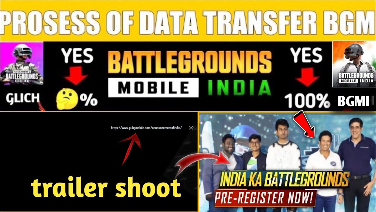 Bgmi data transfer process 😱 bgmi back new hint 100%😱 bgmi new update ...