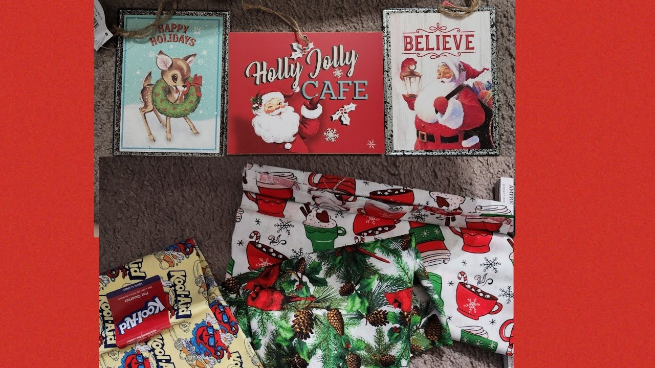 Christmas for less than $1.00!! Ornaments, decor, fabric. Kool aid ...