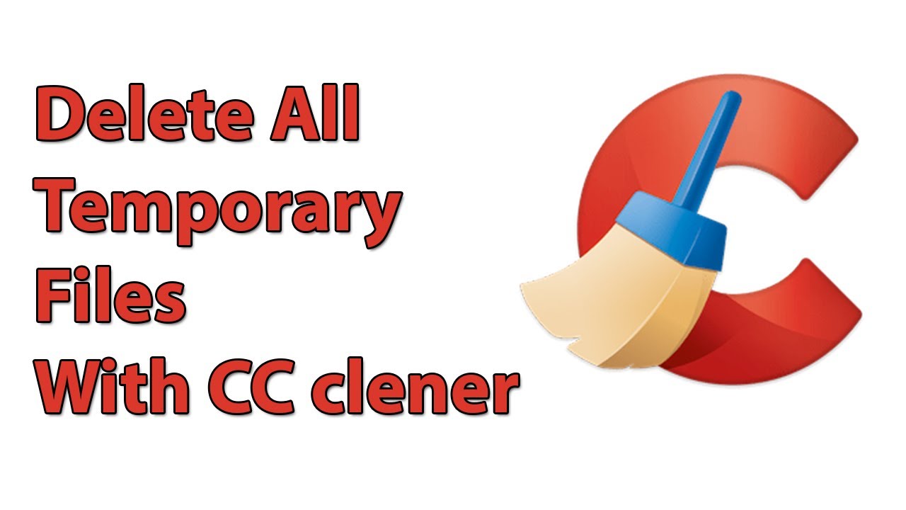 Delete All Temporary Files With CC Cleaner - YouTube