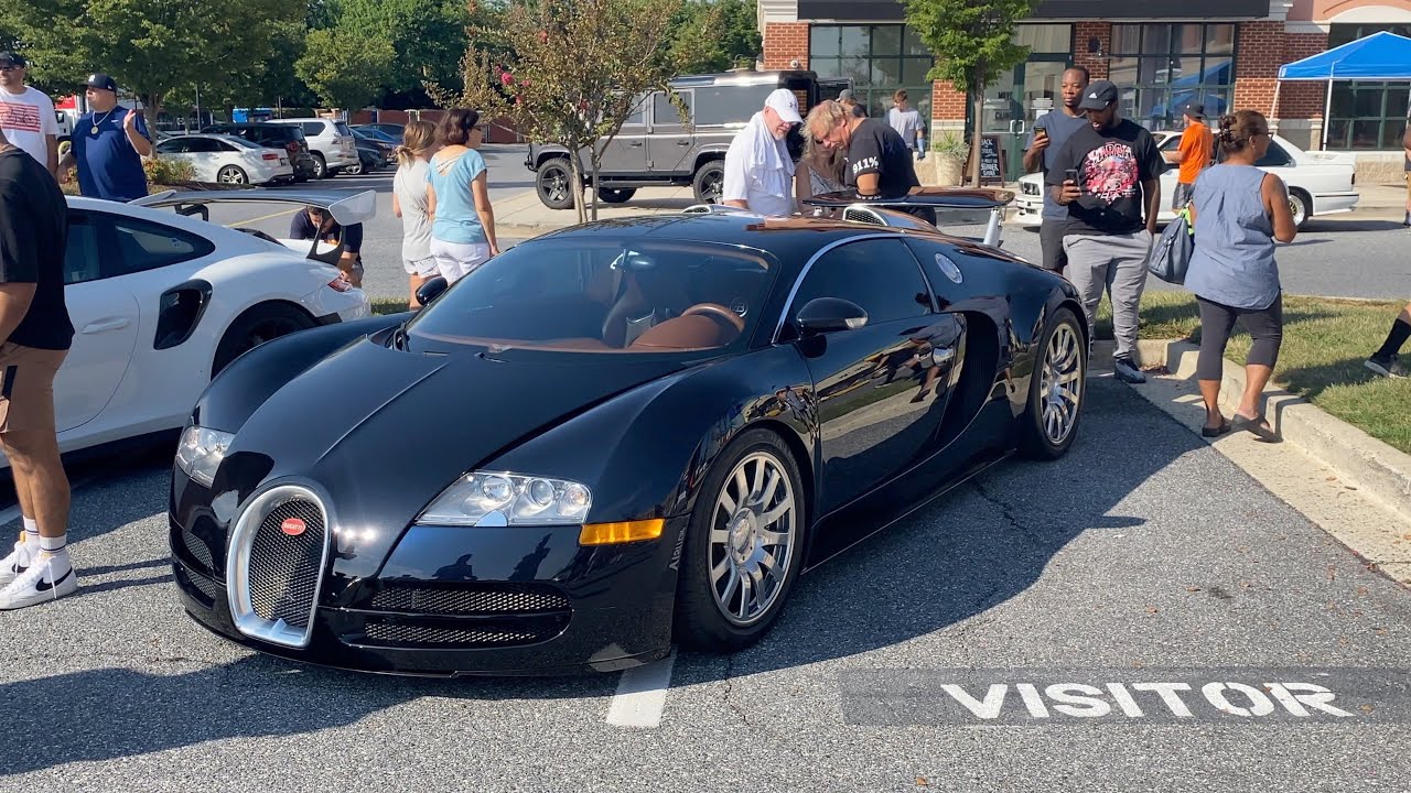 Bugatti Takes Over Car Show | Import vs Domestic Car Meet - YouTube