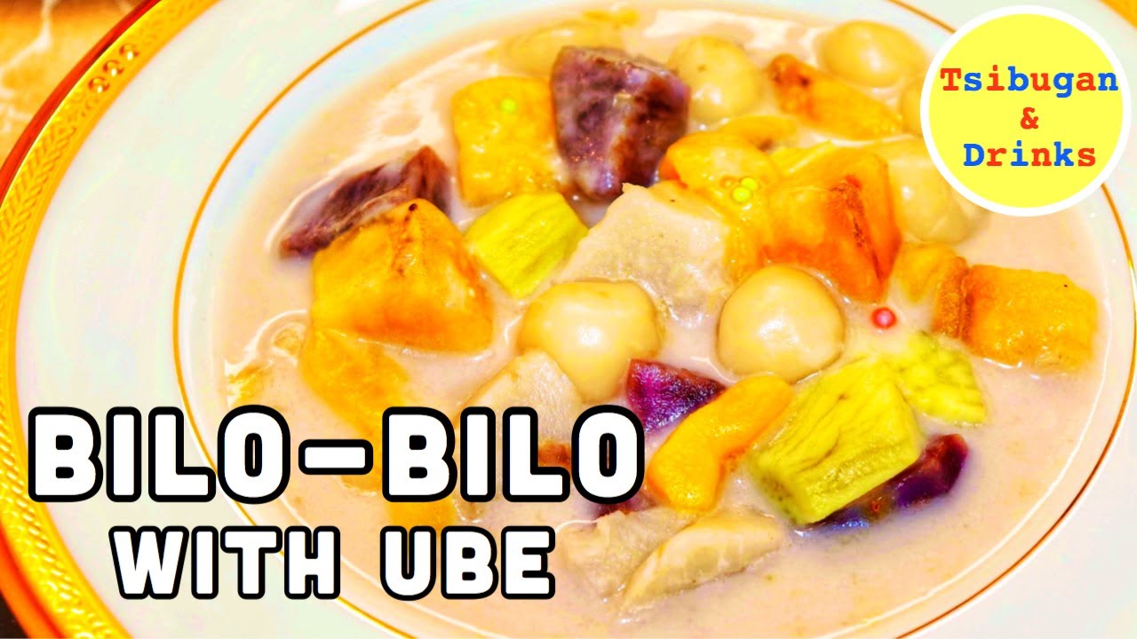 HOW TO MAKE THE BEST GINATAANG BILO BILO RECIPE WITH UBE AND SAGO ...