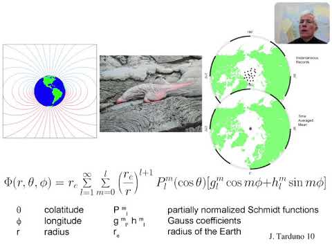 Paleomagnetic observations of motion Plates, hotspots and the entire ...