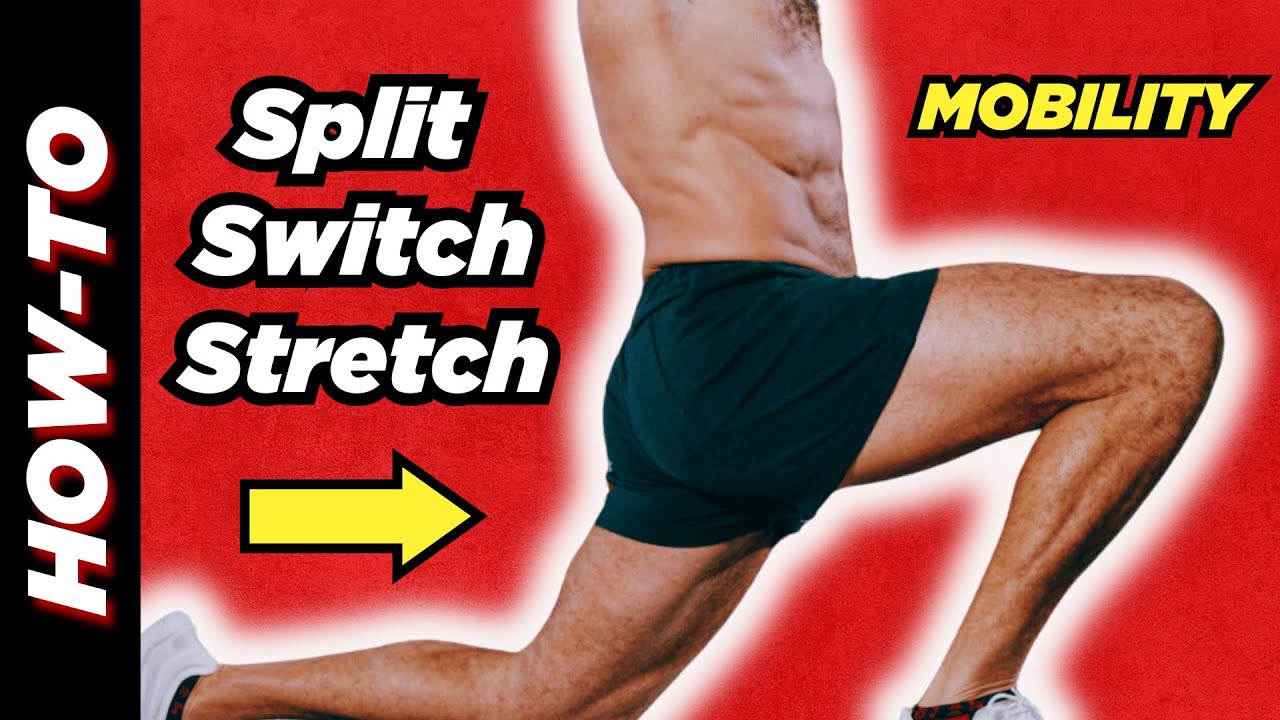 HOW TO- Split Switch Stretch: Mobilize Hips, Ease Back Pain & Prep for ...