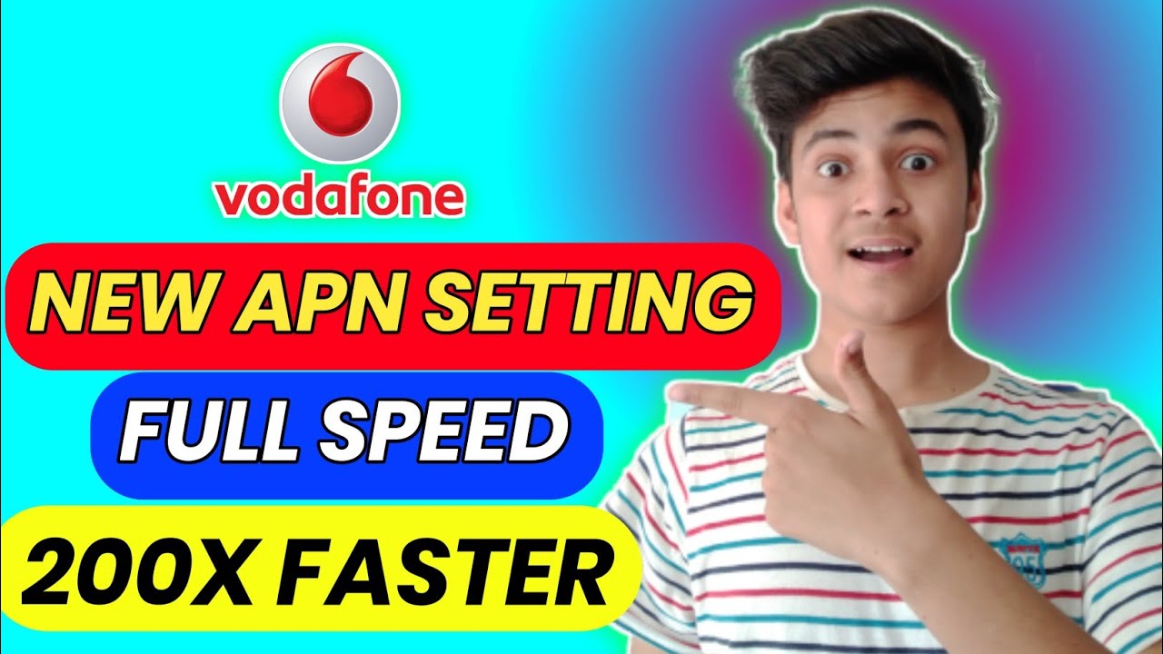 Vodafone APN Setting 4G 2020 | TURBO APN Setting For Vodafone ...