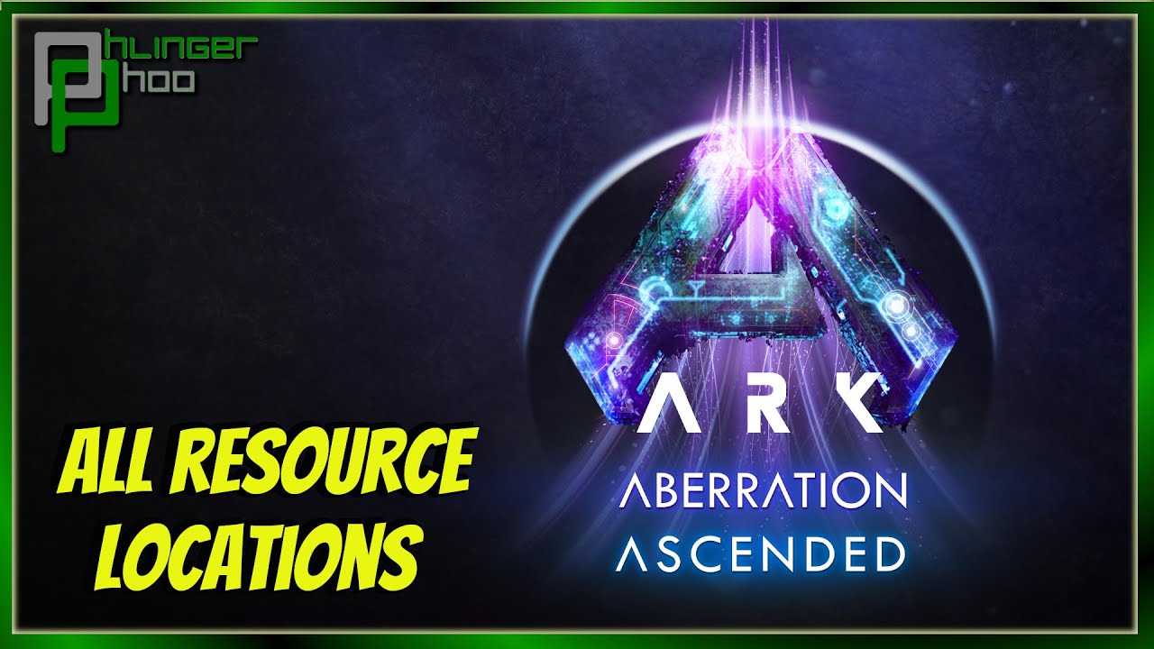 ALL Resource Locations in Ark: Ascended Aberration - YouTube