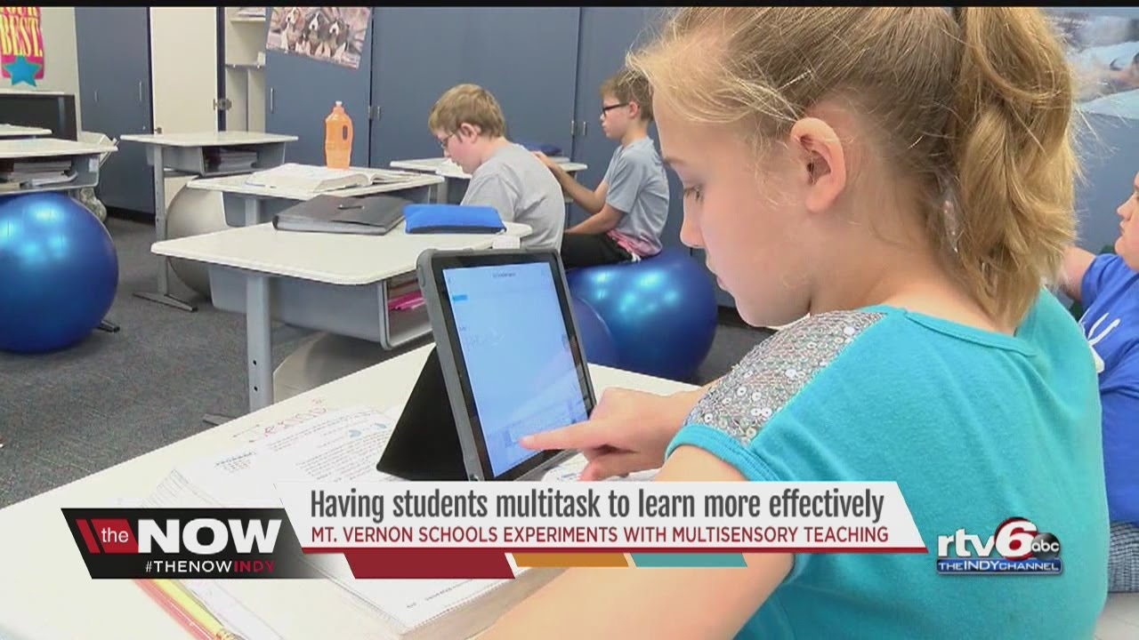 WATCH: School puts a spin on distraction to train kids on multitasking ...