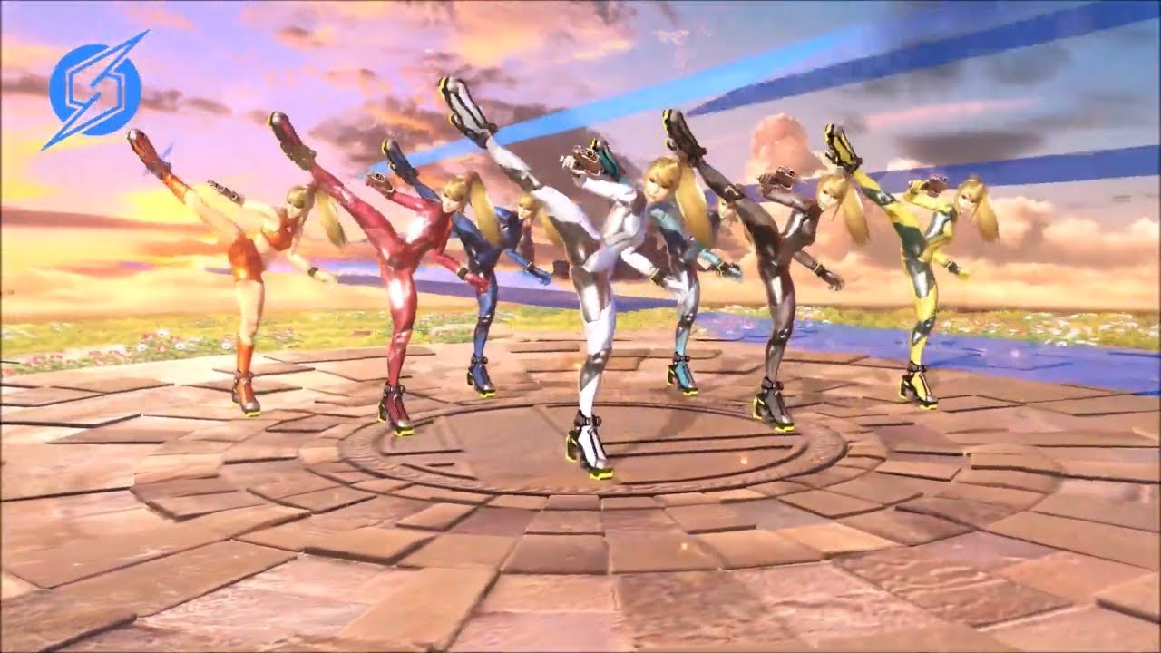 Super Smash Bros. Ultimate - Team Victory Poses - Part 7 Same Group ...
