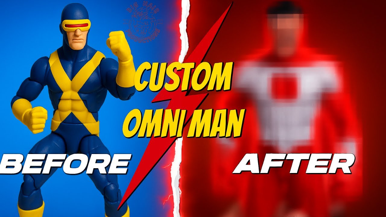 From Marvel Legends to Omni-Man | My First Custom Invincible Figure ...