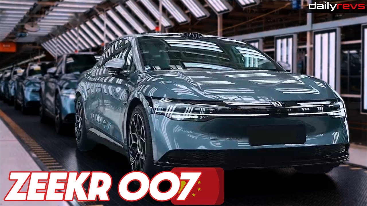 How ZEEKR 007 Is Made In China 🇨🇳 ! Glimpses Of Zeekr 007 Production ...