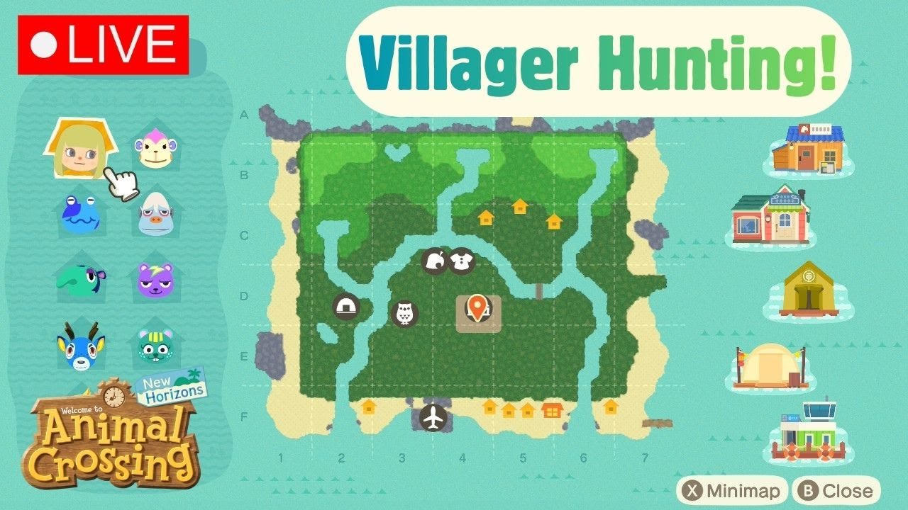 Villager Hunting continued! Again! | Animal Crossing New Horizons - YouTube