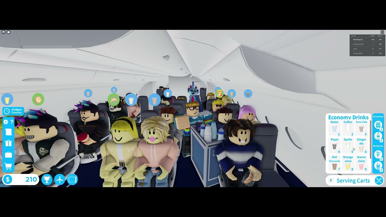 Roblox Cabin Crew Simulator [First A380 Flight] - YouTube