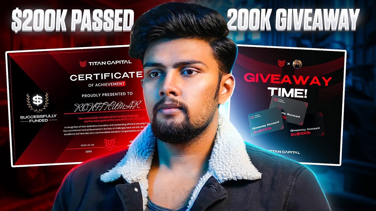 Passed 200k Funded Account of Titan Capital Market || 2x 100k Account ...