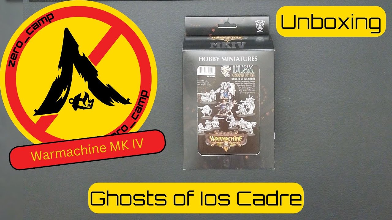 Dusk Ghosts of Ios Cadre Unboxing!! - YouTube