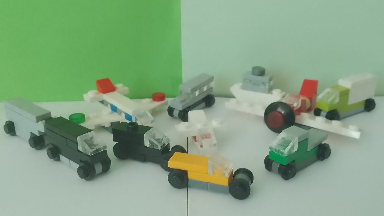 LEGO Mini Vehicles 1 Tutorial - YouTube