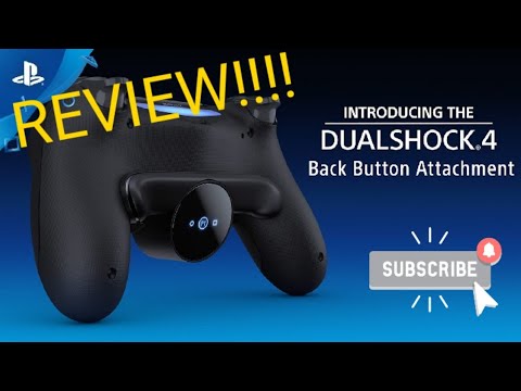 "UNBOXING" The NEW "PLAYSTATION DUALSHOCK4 BACK BUTTON ATTACHMENT " {IS ...