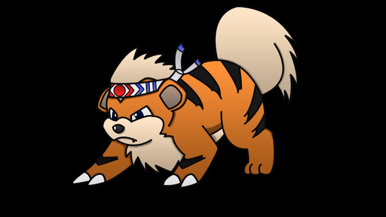 Growlithe Drawing Speed Art For TheTrueLegendary - YouTube
