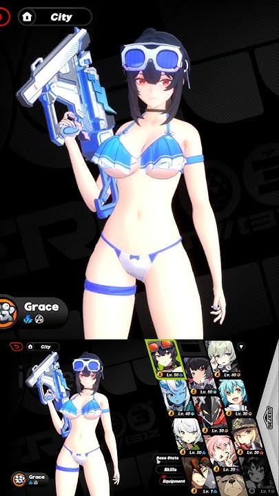 ZZZ Skin Mod | Grace bikini #zenlesszonezero #zzz #zzzero #hoyoverse #mods #skin #suit - YouTube