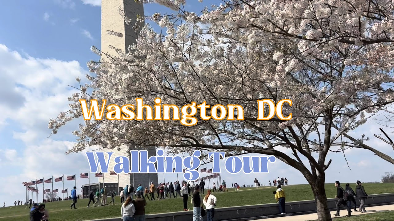 Walking Tour in Washington DC Downtown from Washington Monument to ...