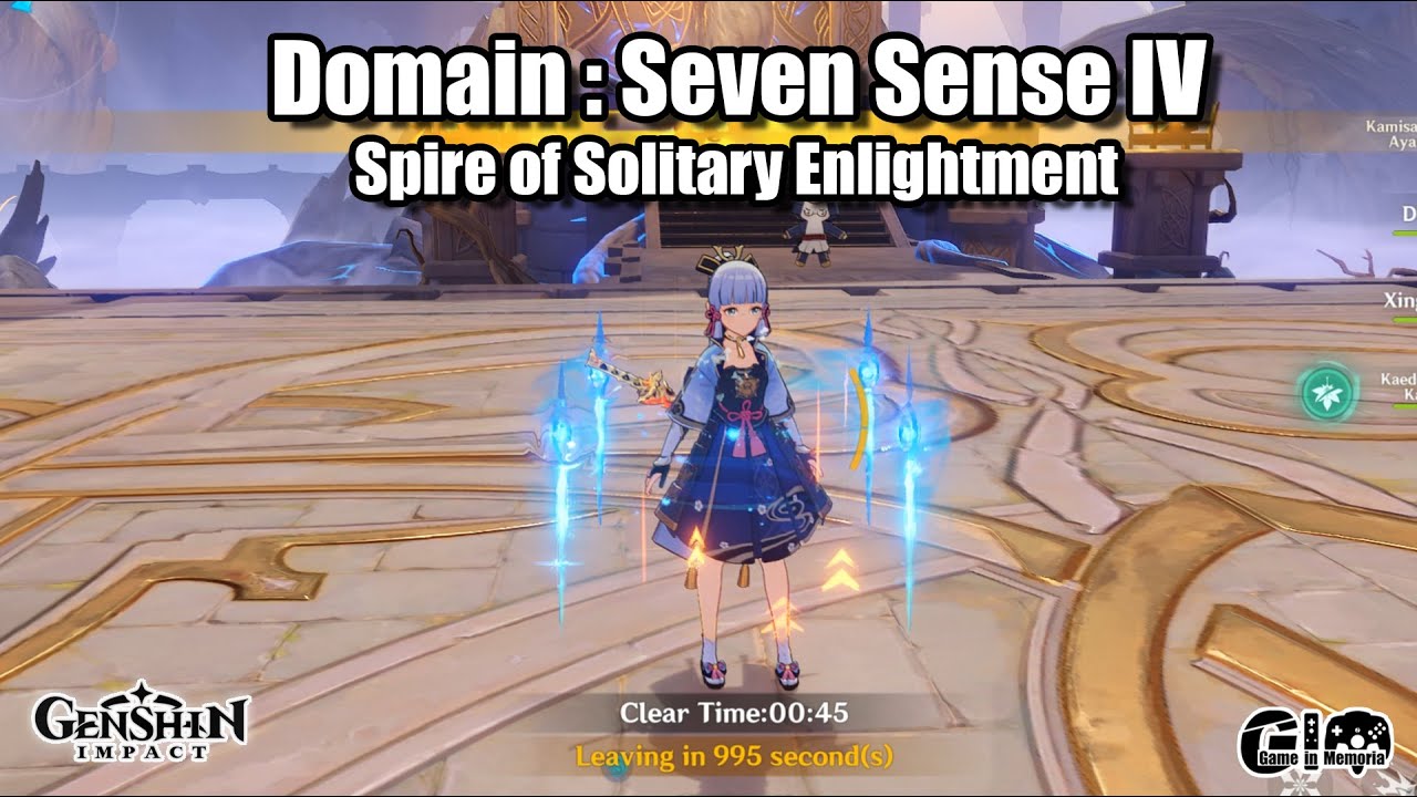 Domain Seven Sense IV - Spire of Solitary Enlightment [1080p] Genshin ...