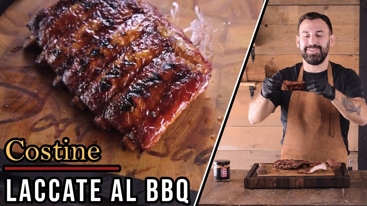 Come fare le costine di maiale glassate con salsa barbecue - YouTube