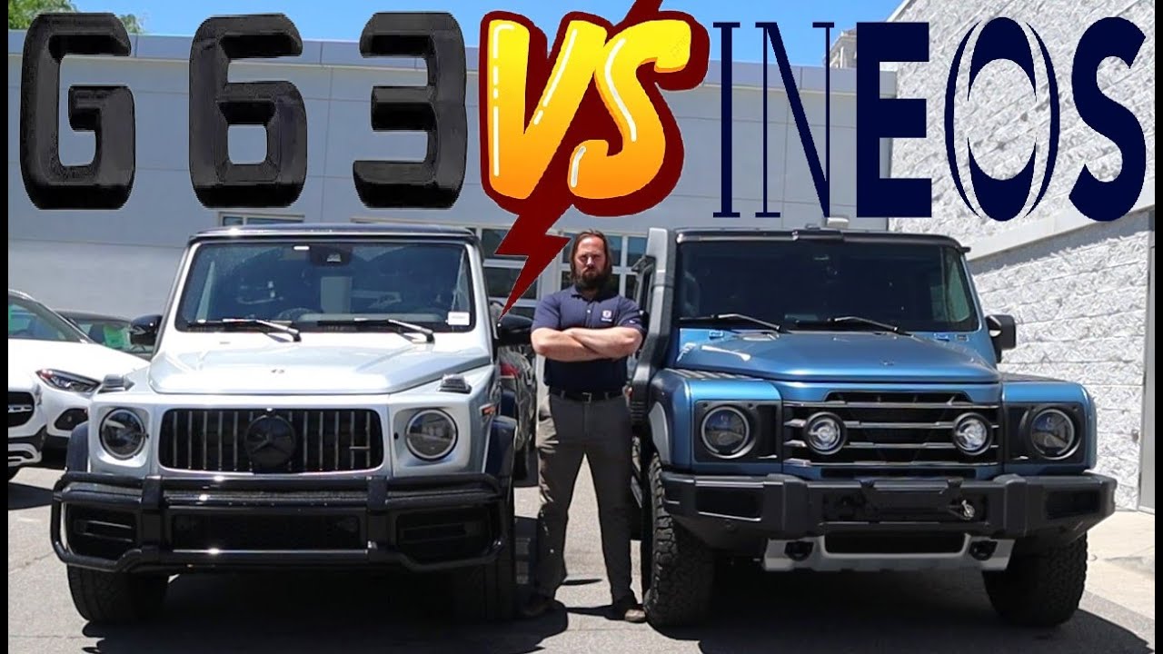 New Mercedes G63 G Wagon vs Ineos Grenadier: They Are The Same. - YouTube