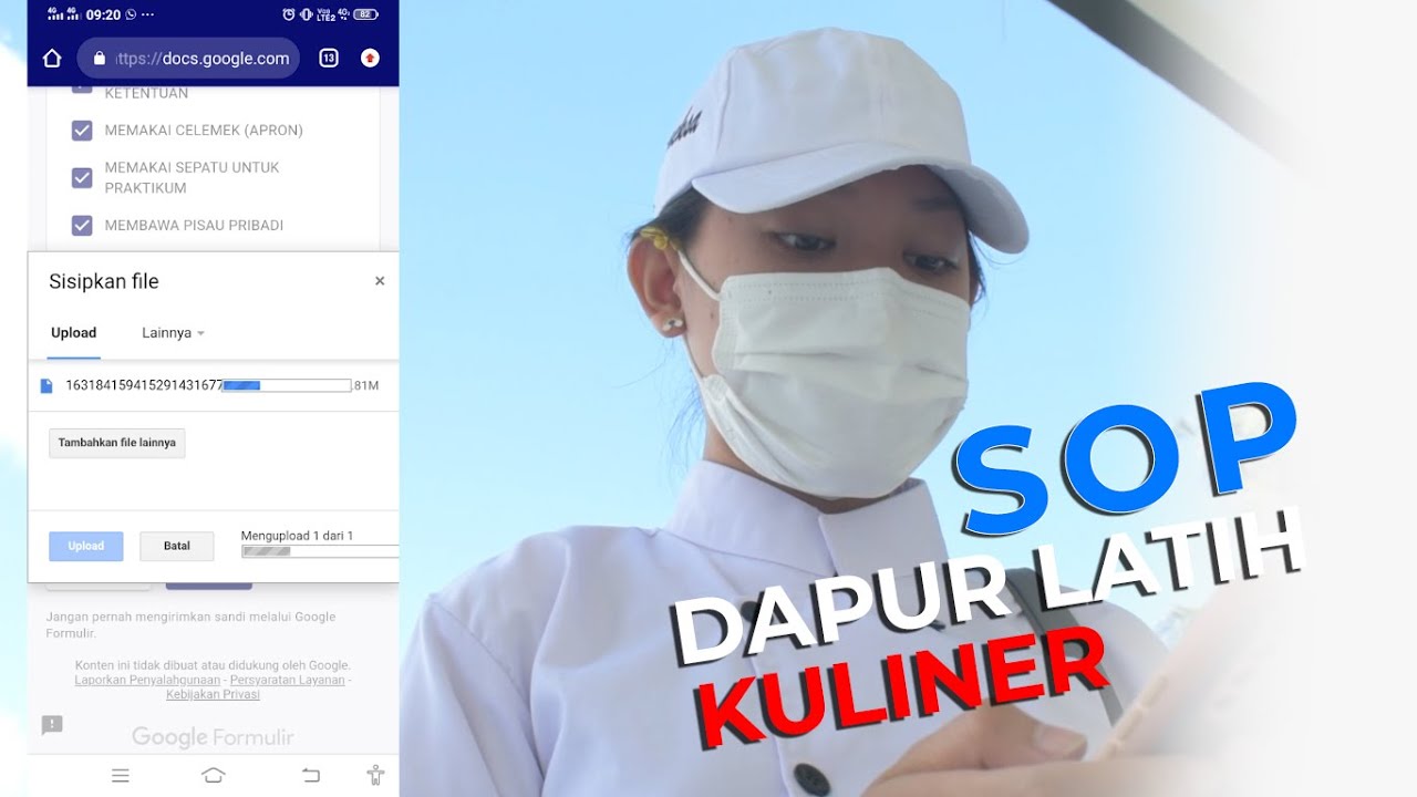STANDAR OPERASIONAL PROSEDUR (SOP) PENGGUNAAN DAPUR LATIH - YouTube