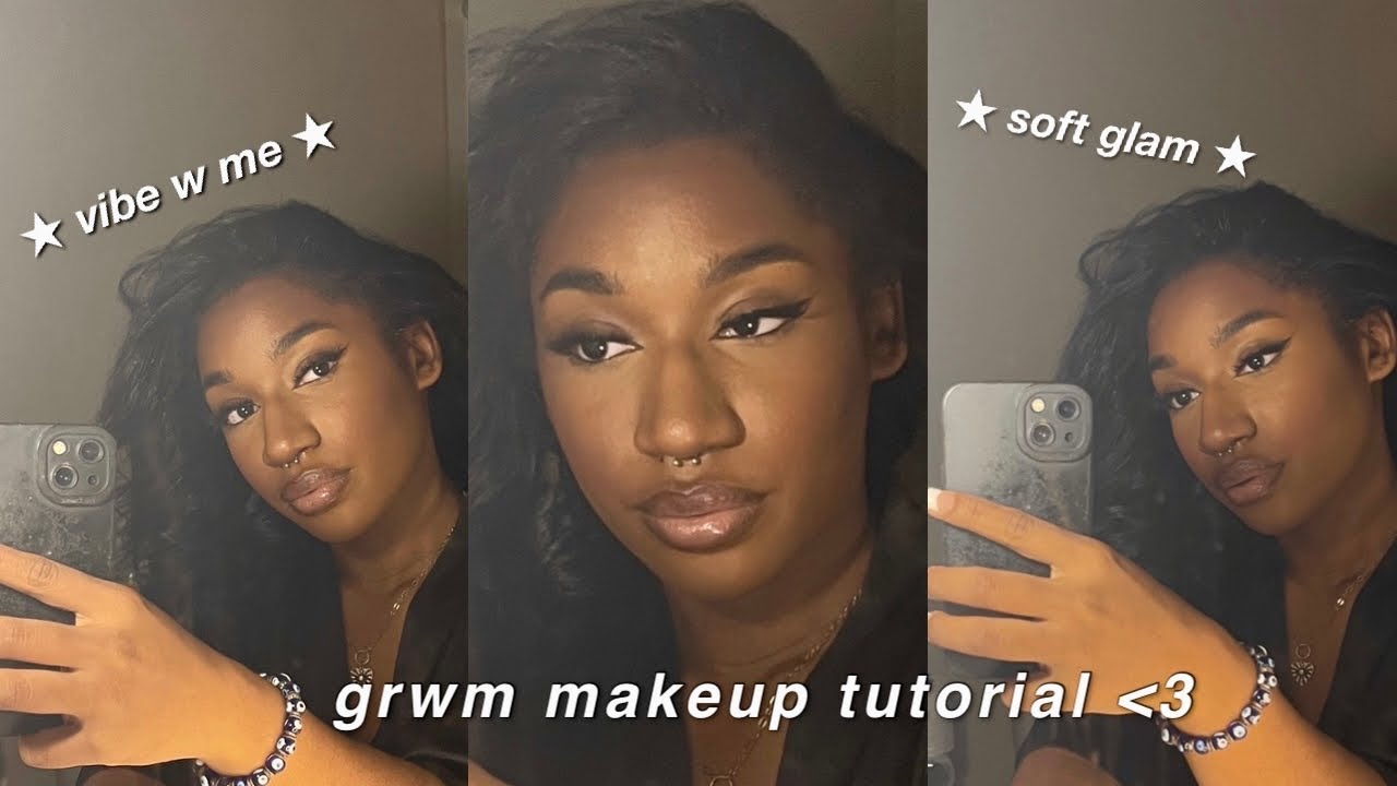 soft glam tutorial | x only one nia - YouTube