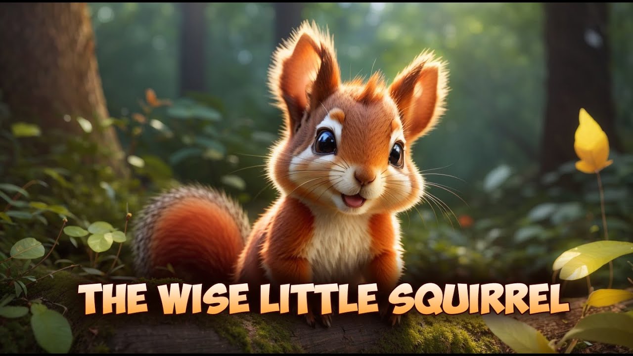 The Wise Little Squirrel🌳🐿️ | English Cartoon | Moral Story for Kids ...