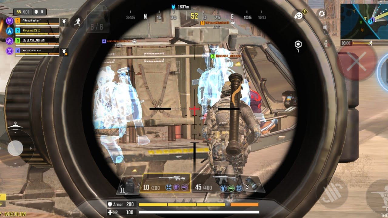 rushed enemies crowed in codm...#codm #callofduty #codmobile #gaming ...