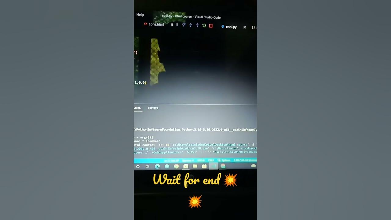 #py computer language || Turtle graphic || coding status video ||wait for end 💥💥 || Instagram ...