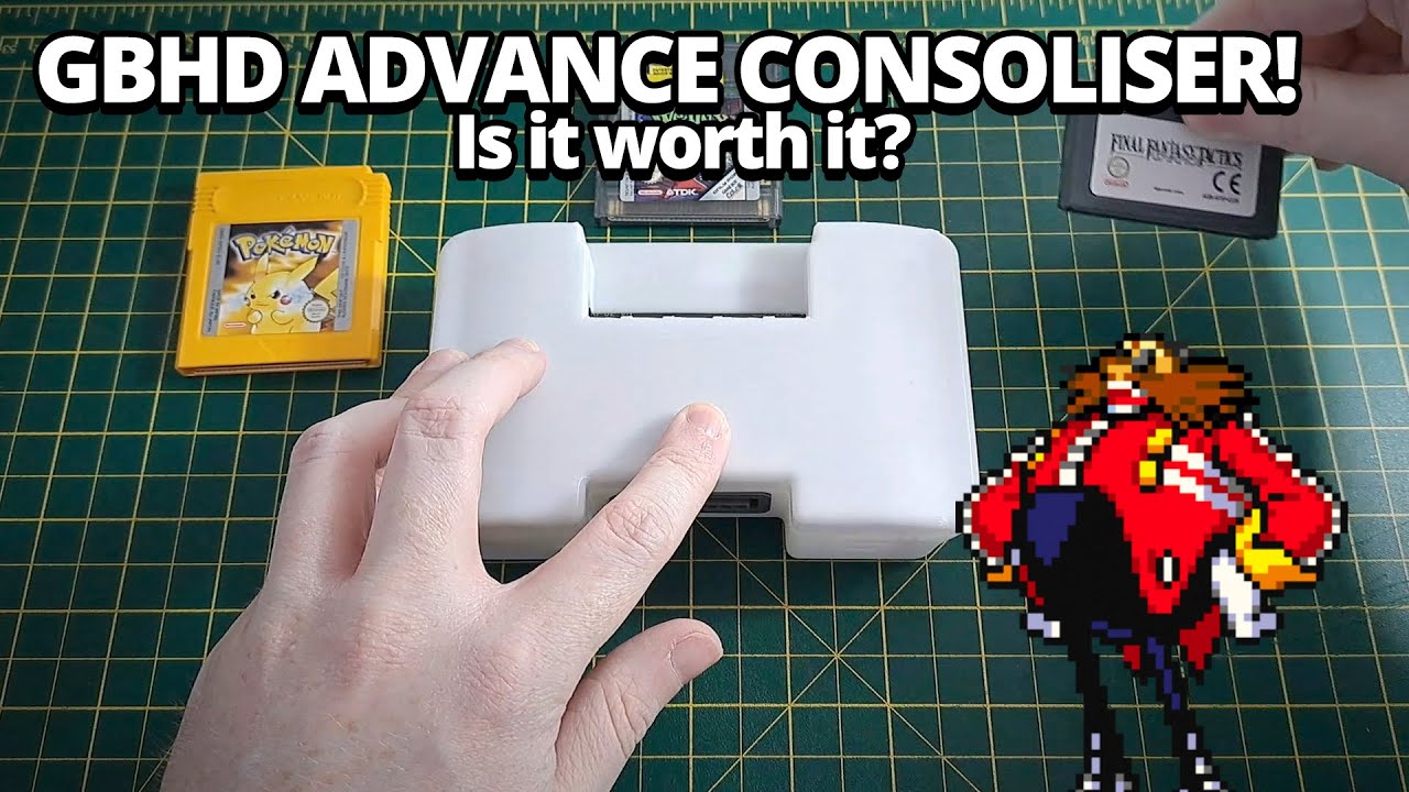 GBA on your HDTV! The GAMEBOX GBHD ADVANCE CONSOLISER! A GREAT but ...